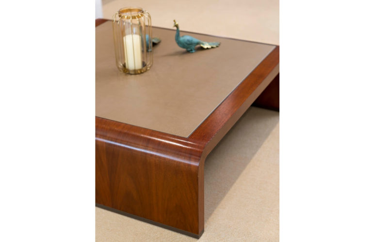 1920 Qtr Figured Anigre Satin Open Pore Veneer - Decca Home Furniture