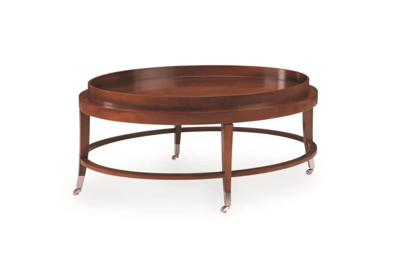 Barrett Oval Coffee Table - Decca Home Furniture