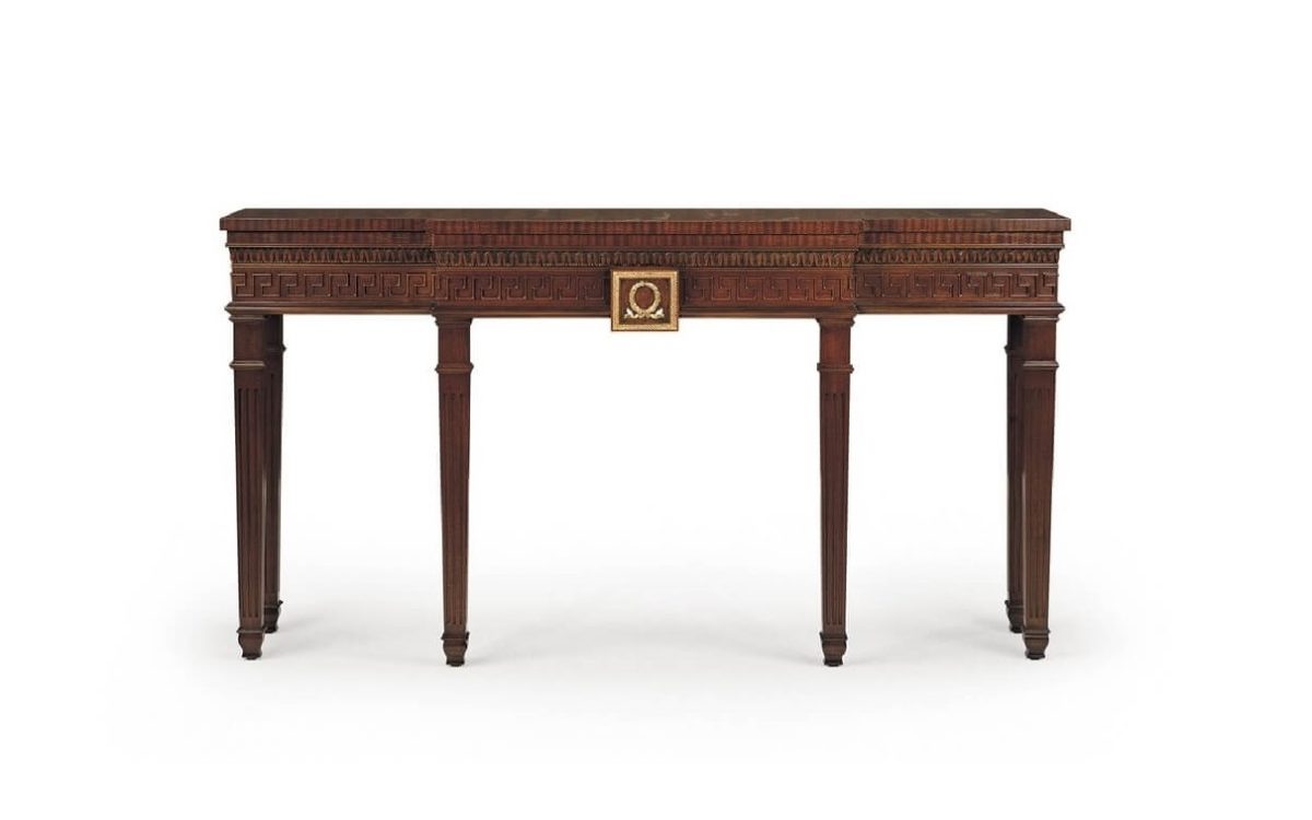 Greek Key Console Table - Decca Home Furniture