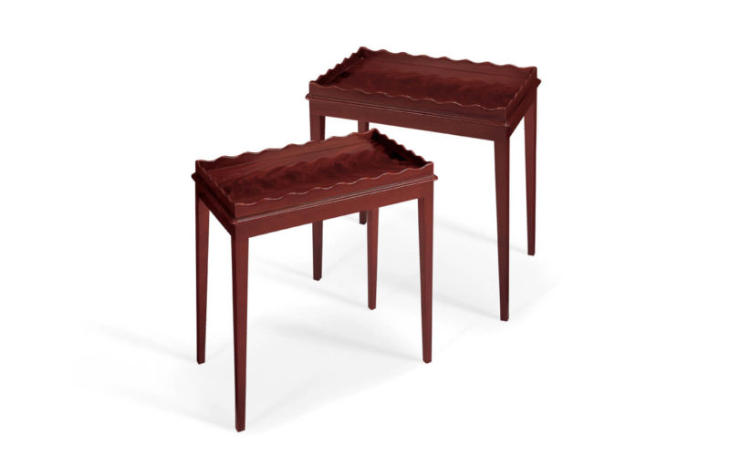 Side Table with Gallery - Decca Home Furniture