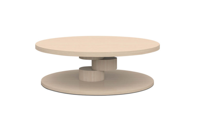 Round Broken Column Coffee Table - Decca Home Furniture